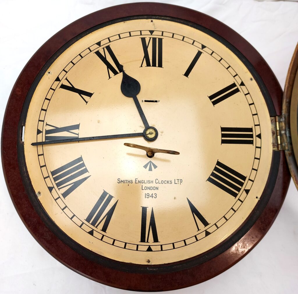 British, WW2, Smiths English Clocks Ltd Type II Military “Austerity ...