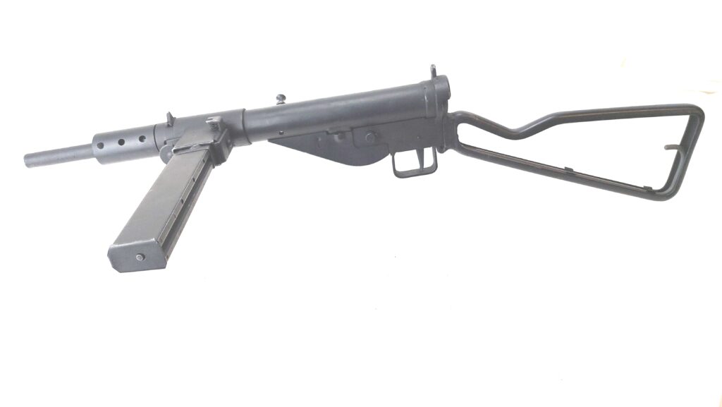 British, WWII, STEN Mk II 9mm Submachine Gun with Skeleton Stock ...