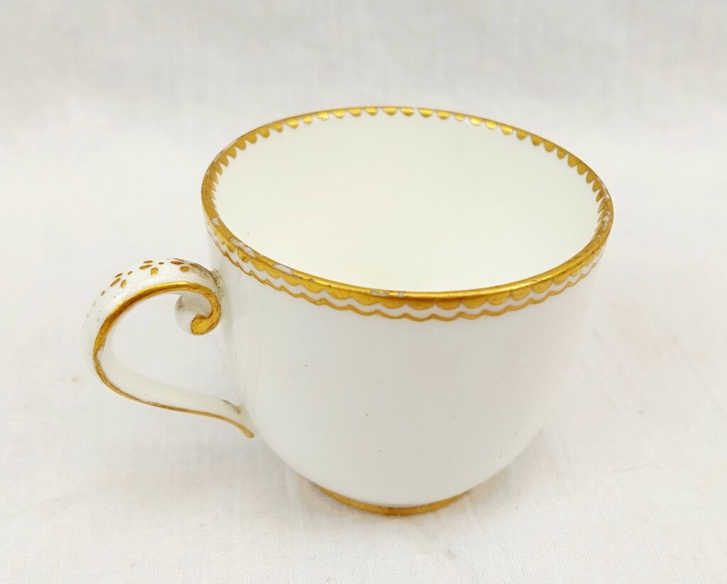 1757 Dated Sevres Soft Paste Porcelain Cup - Sally Antiques