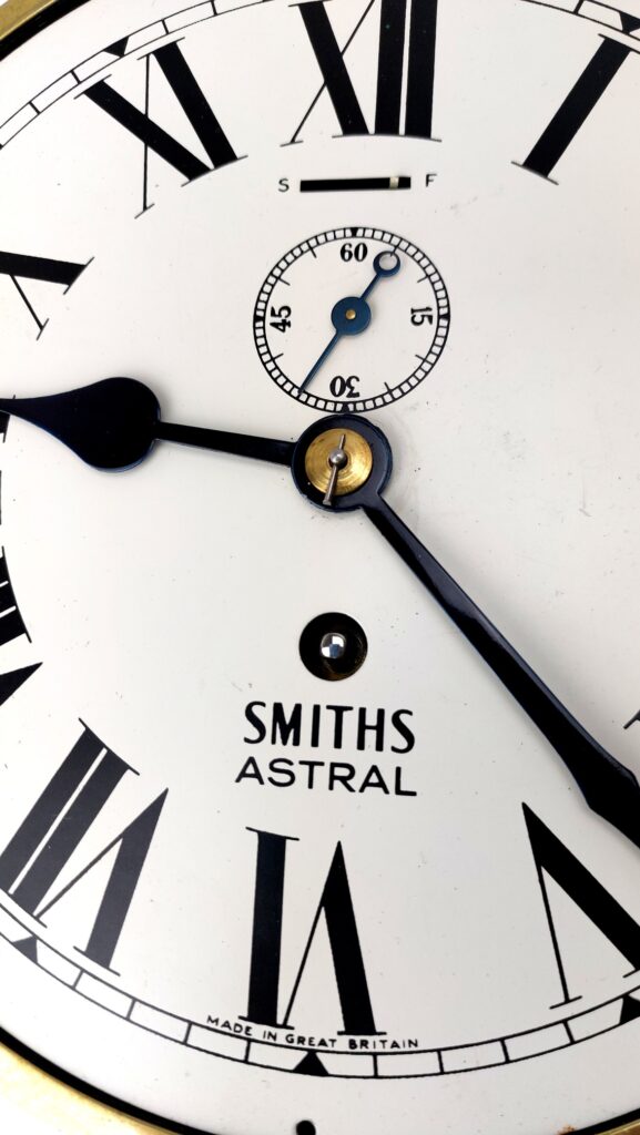 British, c.1930s–1940s, Smiths “Astral” Marine Bulkhead Clock, Coventry ...