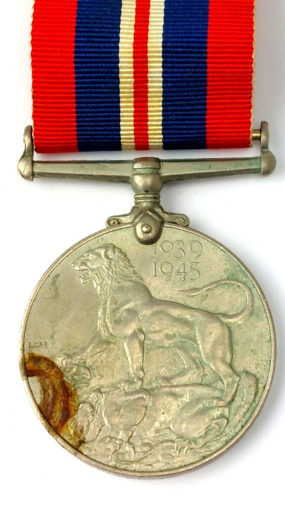 British, WWII, War Medal 1939–1945 – George VI Issue, Original Ribbon ...