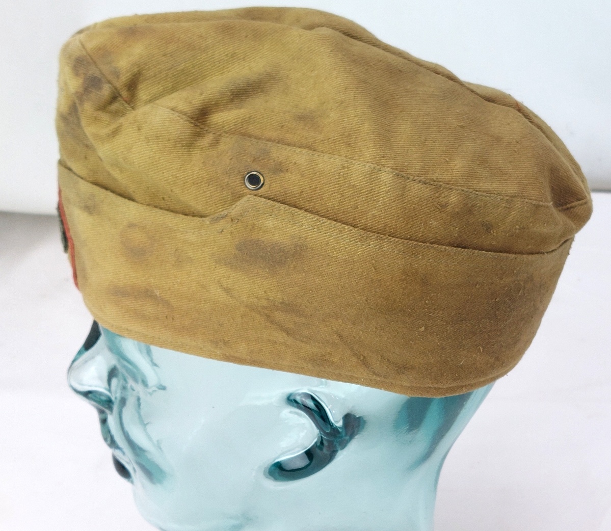 German, WW2, Deutsches Afrikakorps (DAK) Artillery Tropical Field Cap ...